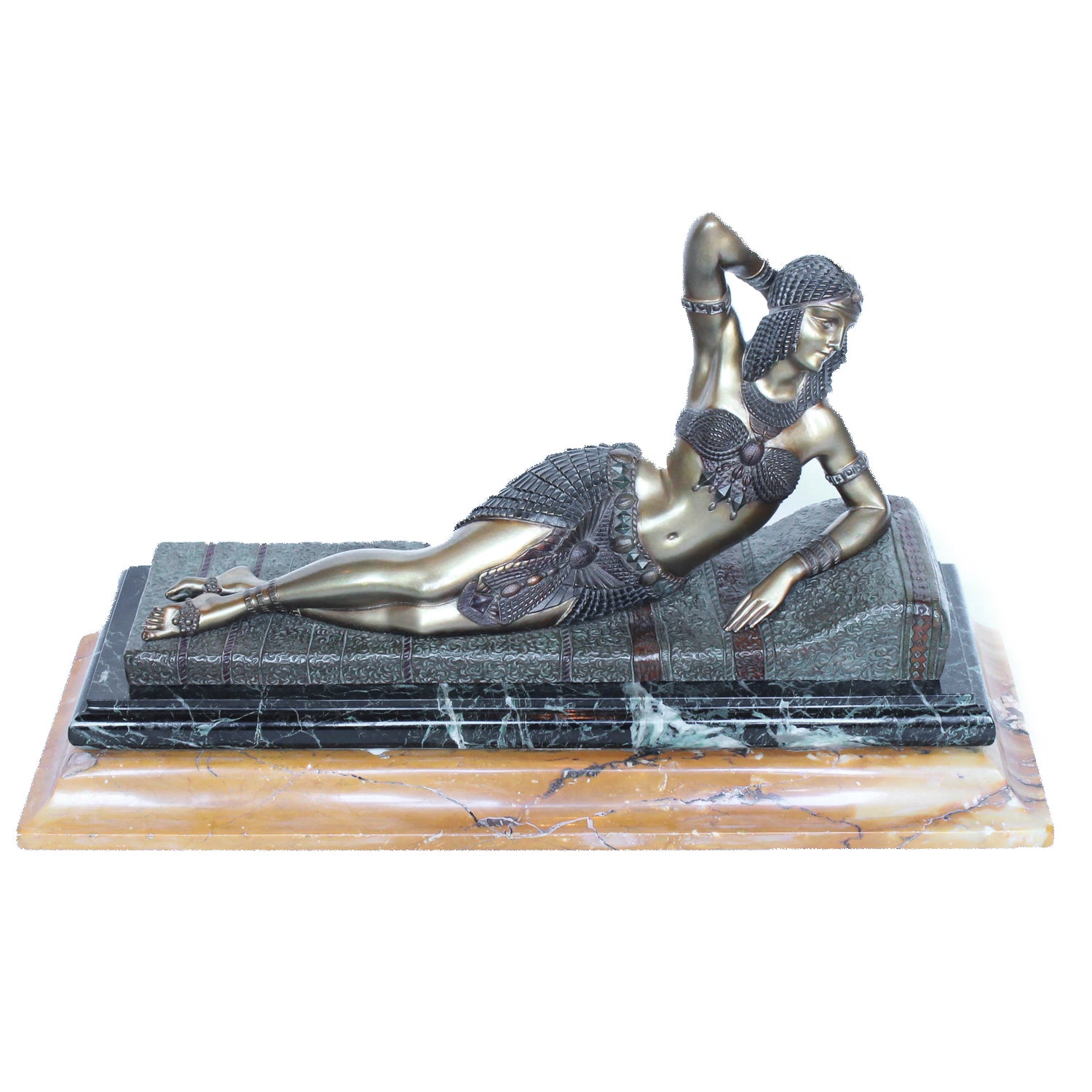 Cleopatra Art Deco Sculpture - Chiparus - Jeroen Markies Art Deco ...